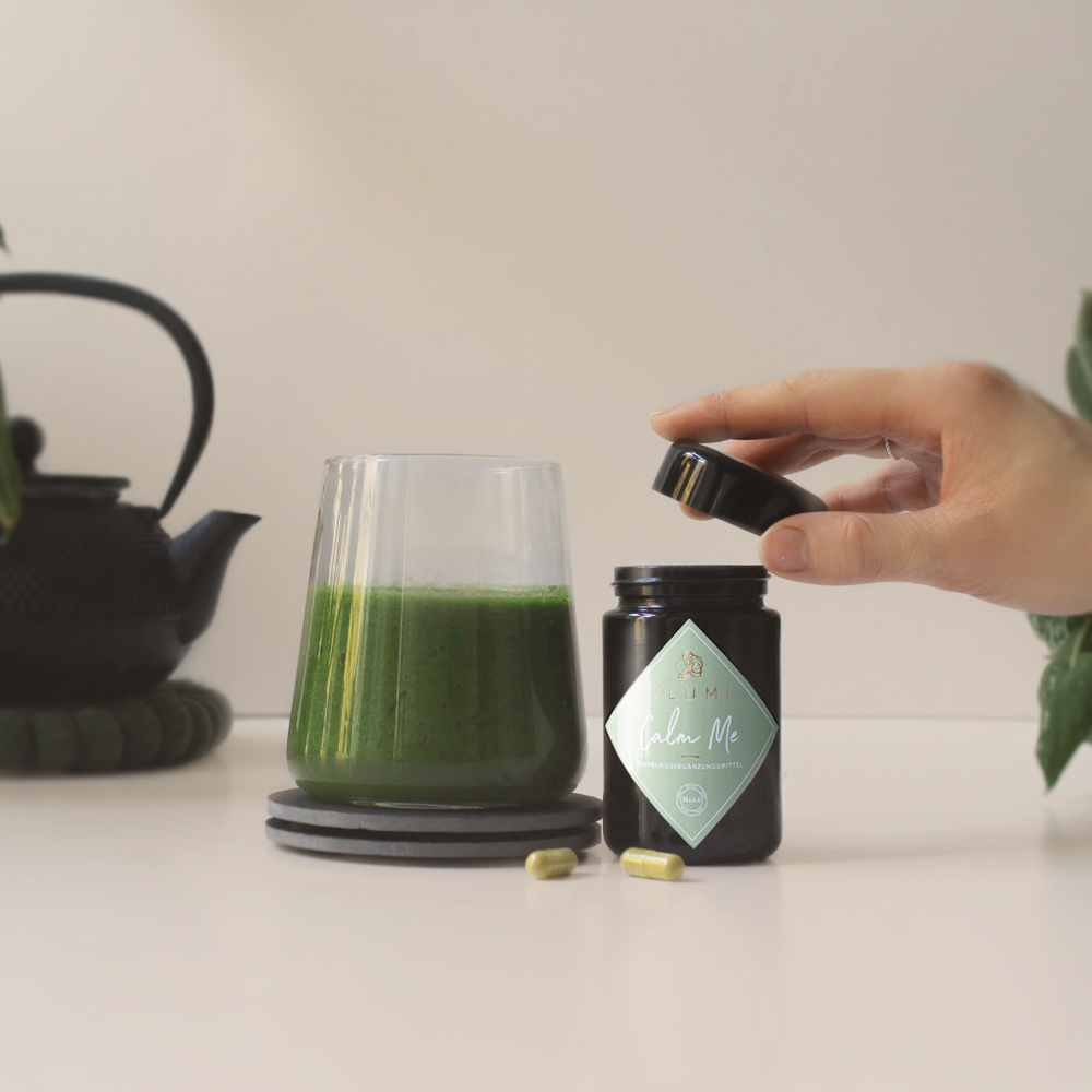 Ylumi Calm Me Kapseln - Supplement gegen Stress und innere Unruhe.